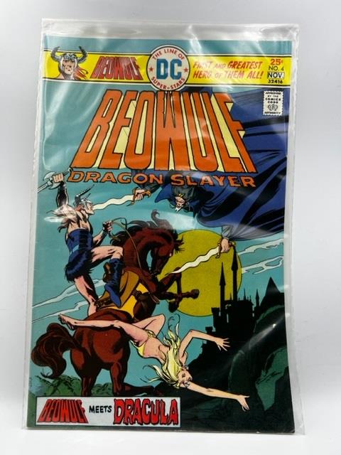 Beowulf #4 November 1975 - Dracula DC Comics | Property Room