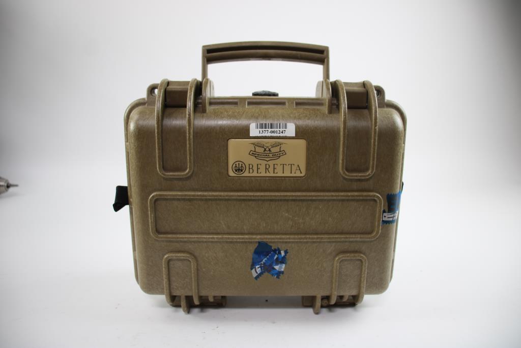 Beretta Pistol Case And Accessories | Property Room
