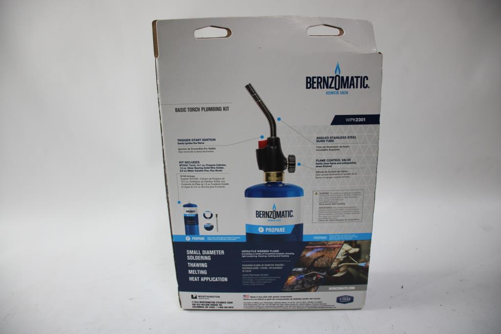 Bernzomatic Basic Torch Pumbling Kit | Property Room