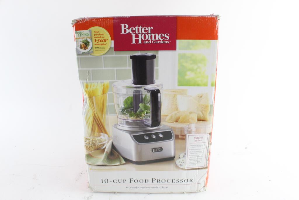 Better Homes & Gardens 10-Cup Food Processor | Property Room