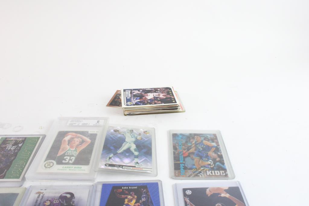 BGS Graded 8 Larry Bird 86 Star & More Cards, 25+ Pieces | Property Room