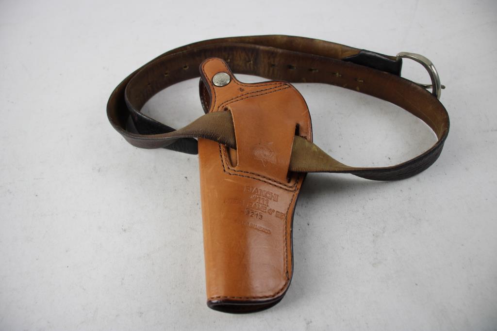 Bianchi Gun Holster With Belt | Property Room