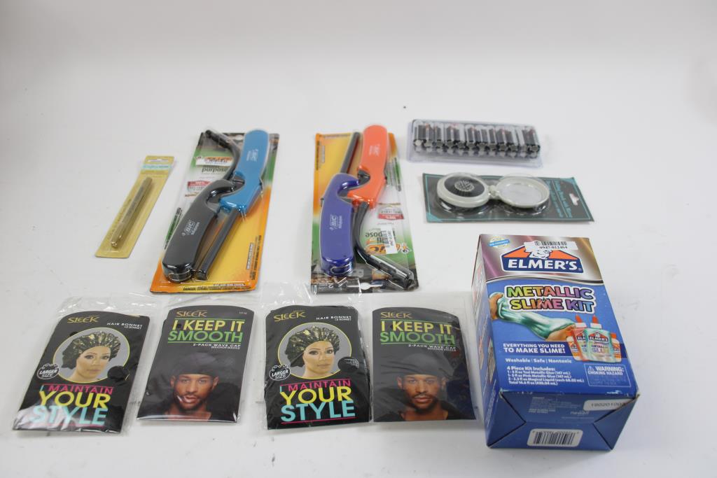 Bic Pens, Elmer's Magic Liquid Kit, Alkaline Battery Packs And More, 4 ...