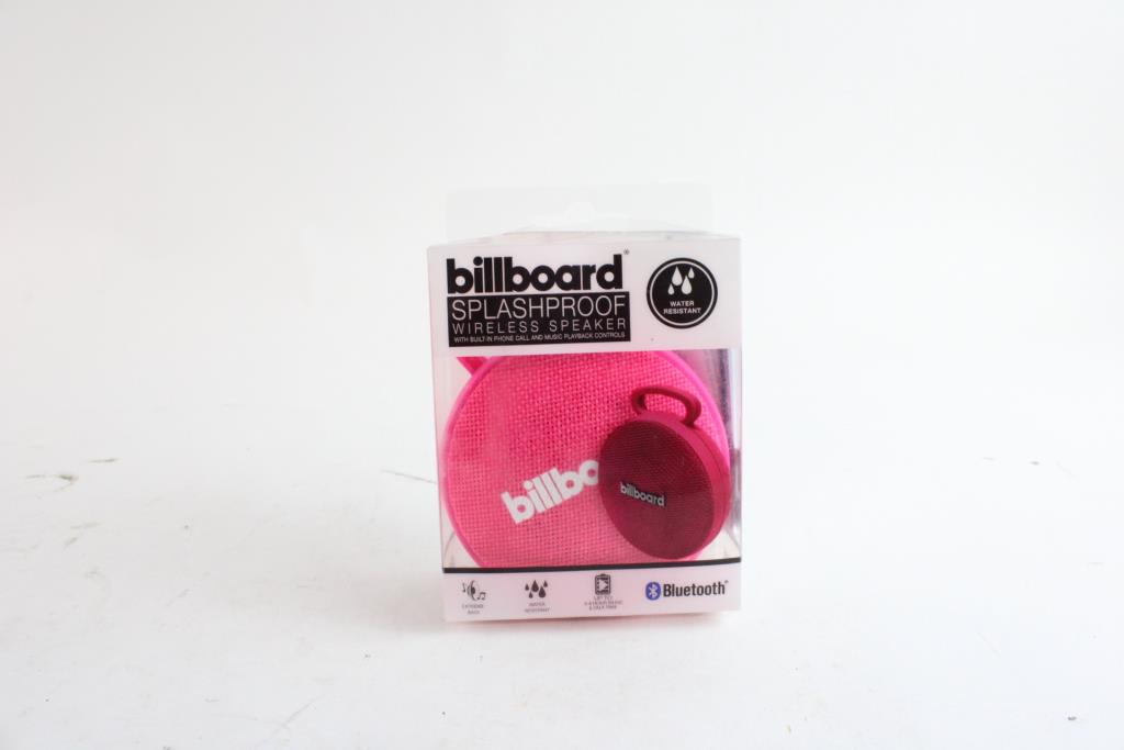 Billboard Splashproof Wireless Speaker | Property Room