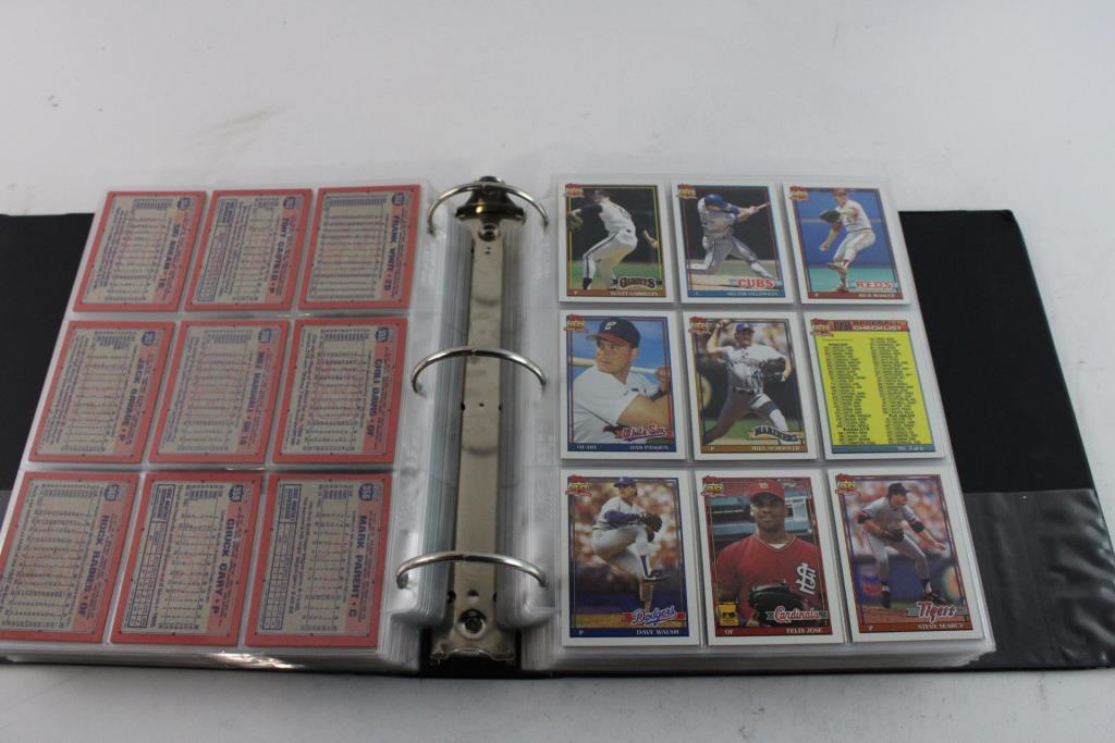 Binder Of Topps Baseball Cards, 200+ Pieces | Property Room