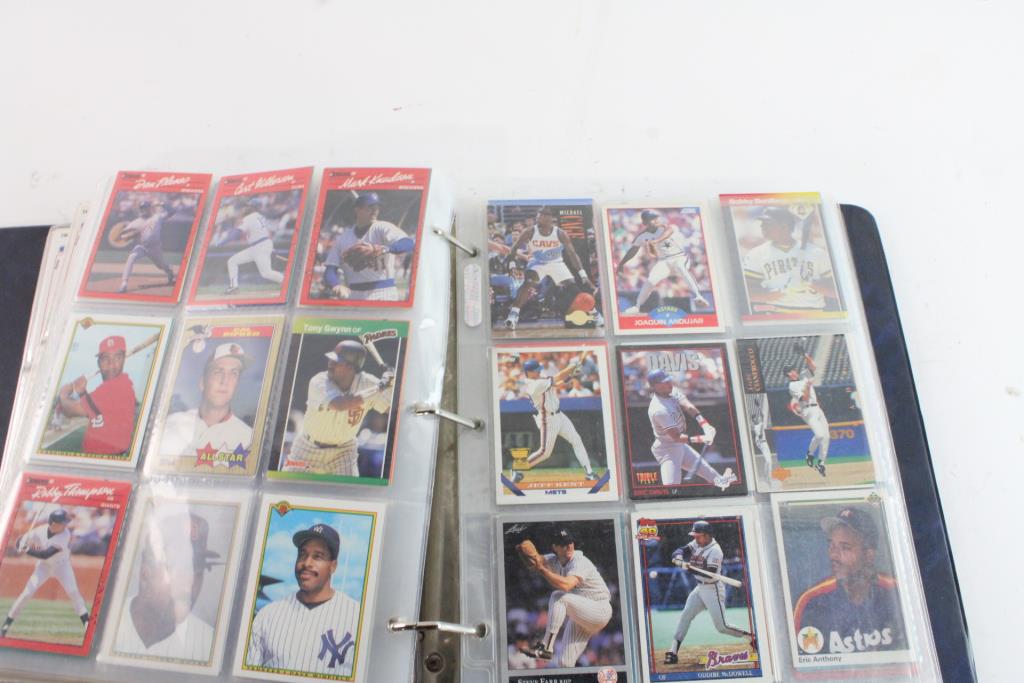 Binder With 1990's Baseball Cards, 200+ Pieces | Property Room