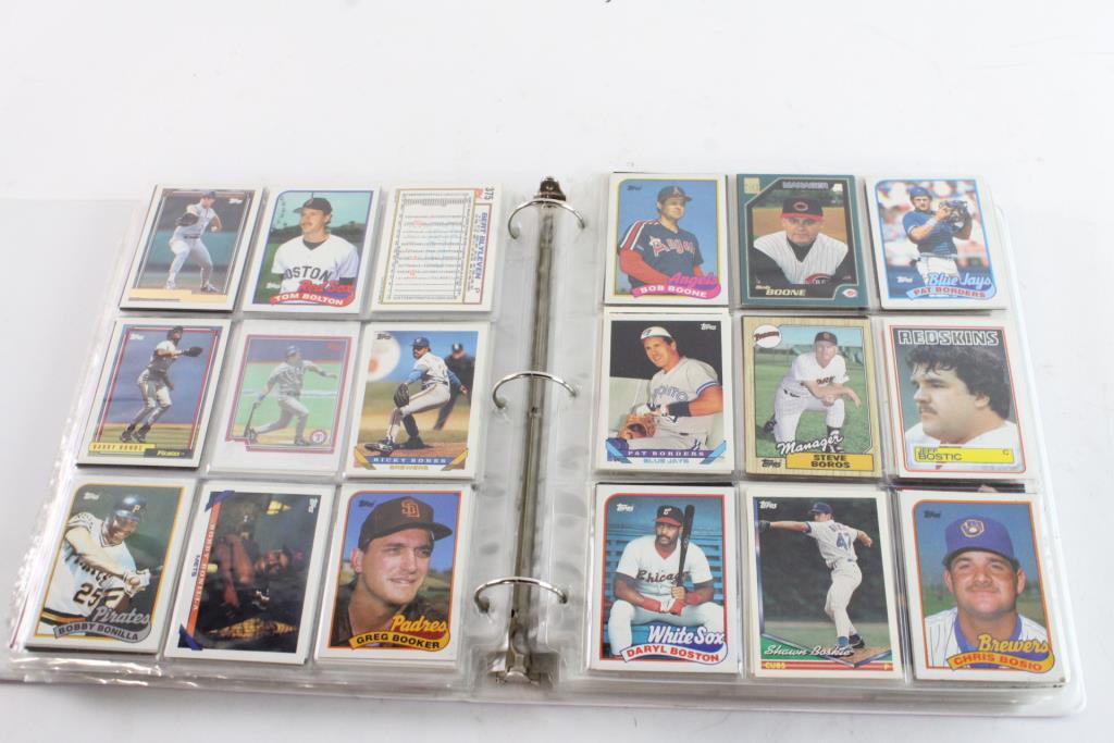 Binder With Baseball Cards, 200+ Pieces | Property Room