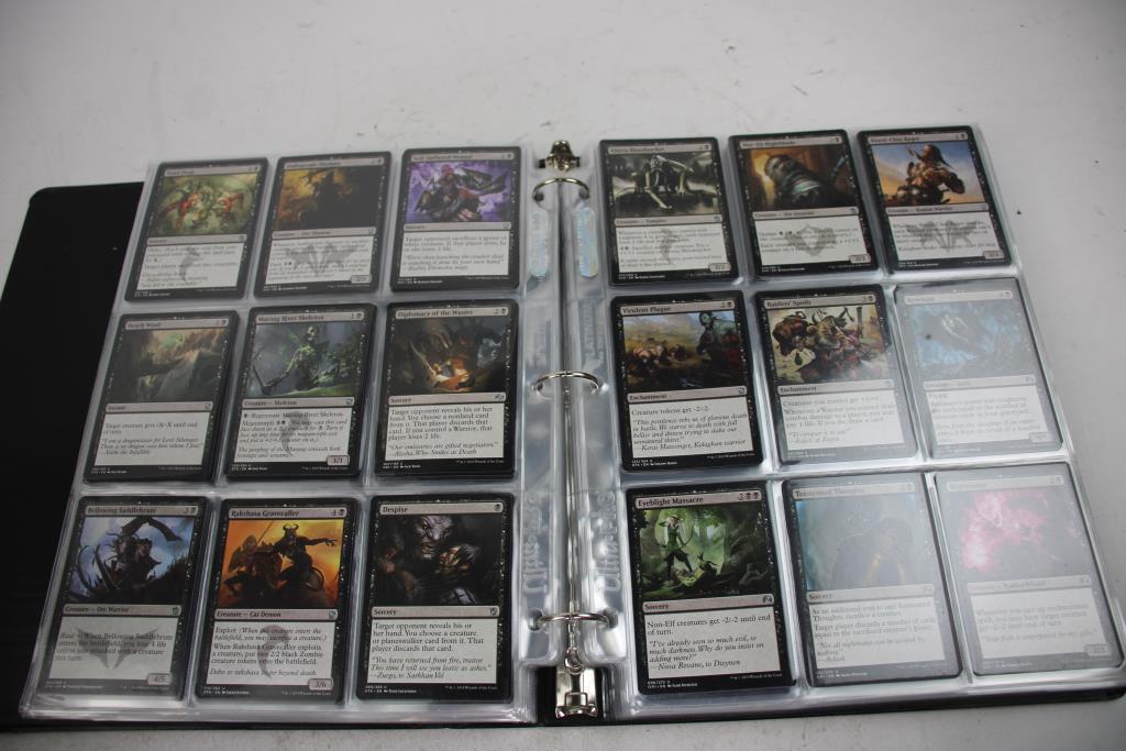 Binder With Magic The Gathering Cards - 2014 & 2015 Editions | Property ...