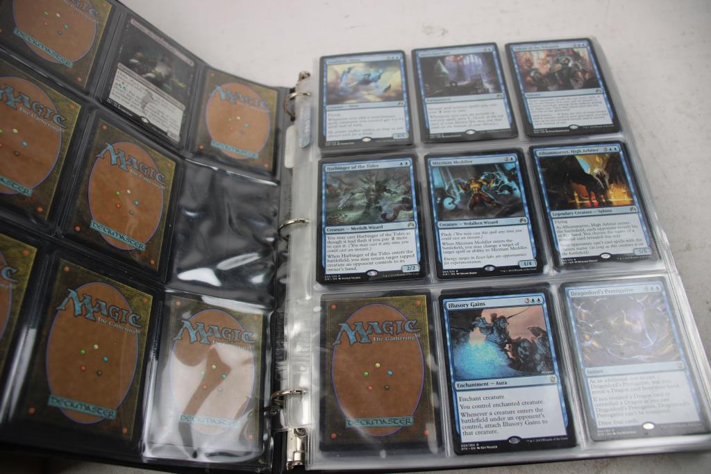 Binder With Magic The Gathering Cards - 2014 & 2015 Editions | Property ...