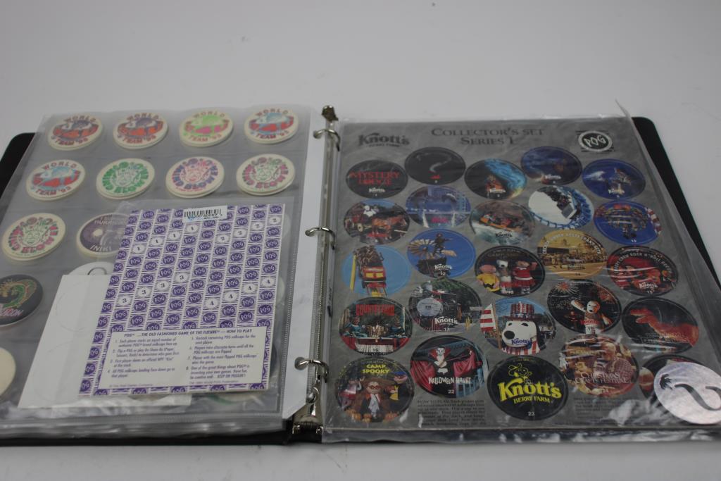 Binder With "pogs" | Property Room