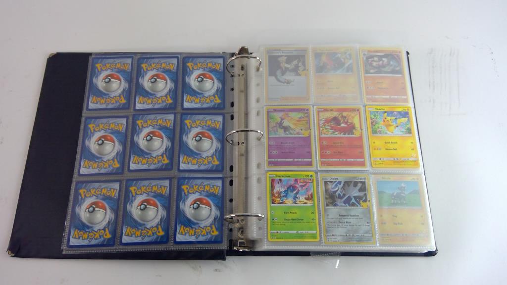 Binder With Pokemon Cards, 50+ Pieces | Property Room