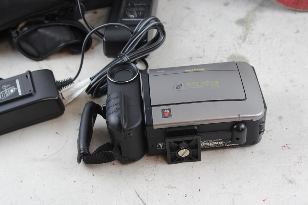 Black & Decker 7301 Circular Saw, Sharp VL-E30U Camcorder | Property Room