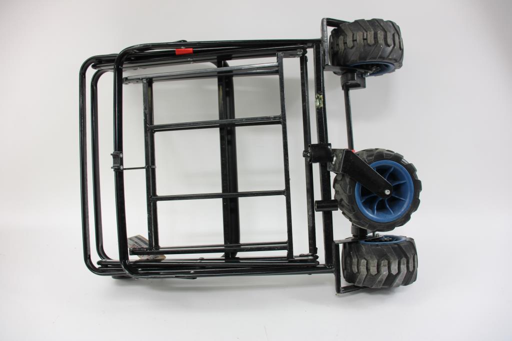 Black Hand Trolly With 3 Wheels | Property Room