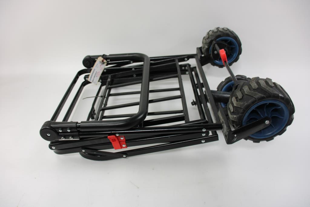 Black Hand Trolly With 3 Wheels | Property Room