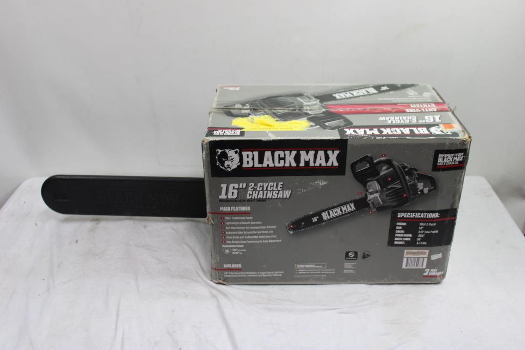 Black Max Chainsaw | Property Room