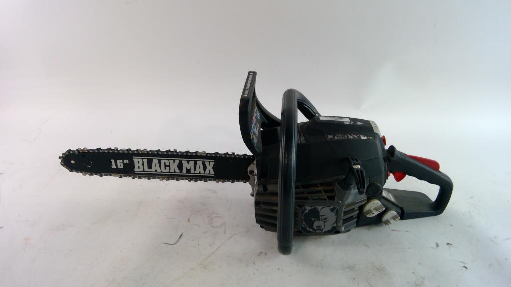 Black Max Gas Chainsaw | Property Room