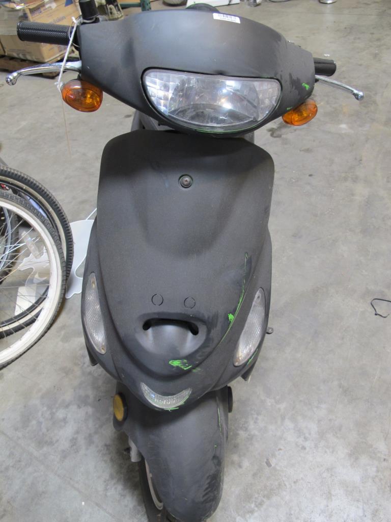 Black Motor Scooter Moped | Property Room
