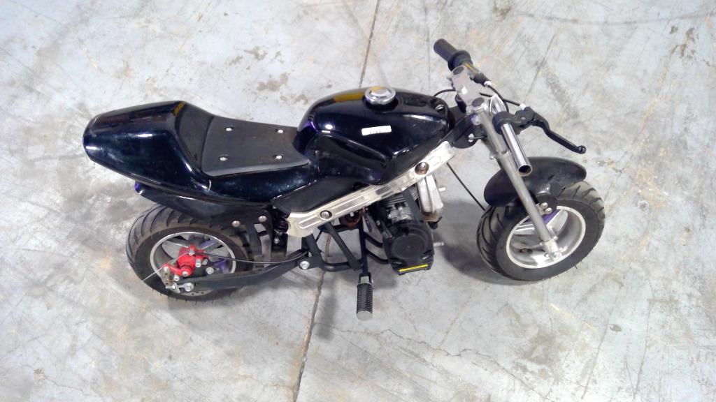 Black Pocket Rocket Mini Bike | Property Room