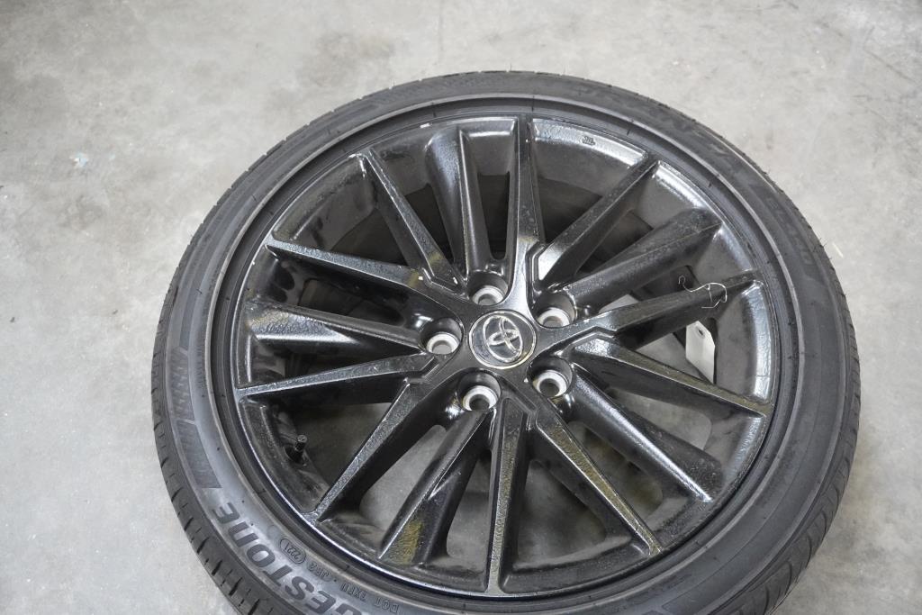 Black Toyota Wheels With Turanza Tires | Property Room
