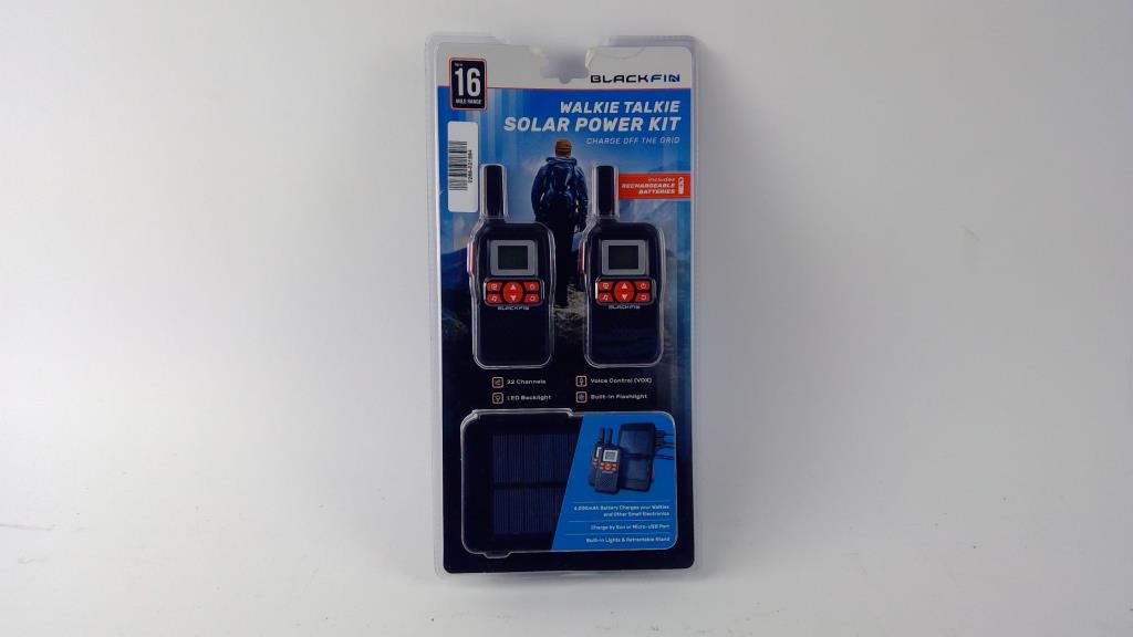 Blackfin Walkietalkie Solar Power Kit | Property Room