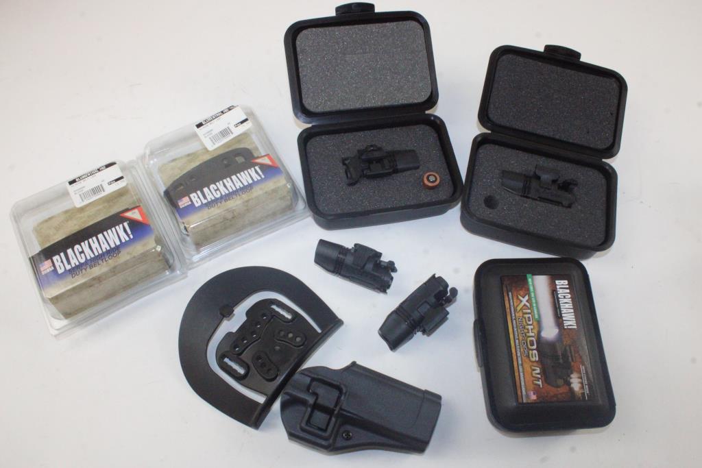 Blackhawk Night-Ops Xiphos Nt Mounted Lights And High Ride Duty Belt ...