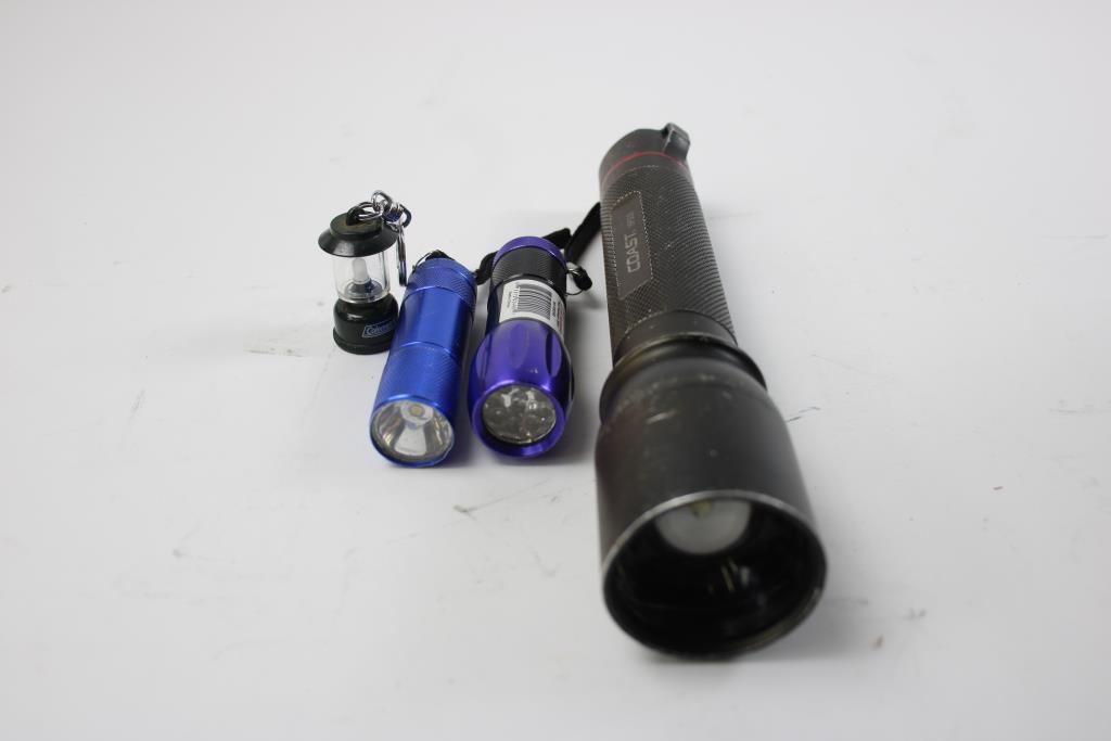 Blacklight Master, Maglite, Coast And Other Flashlights 8 Pieces ...