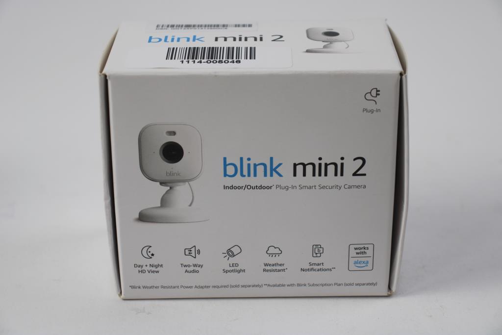 Blink Mini 2, Indoor/outdoor Smar Security Camera | Property Room