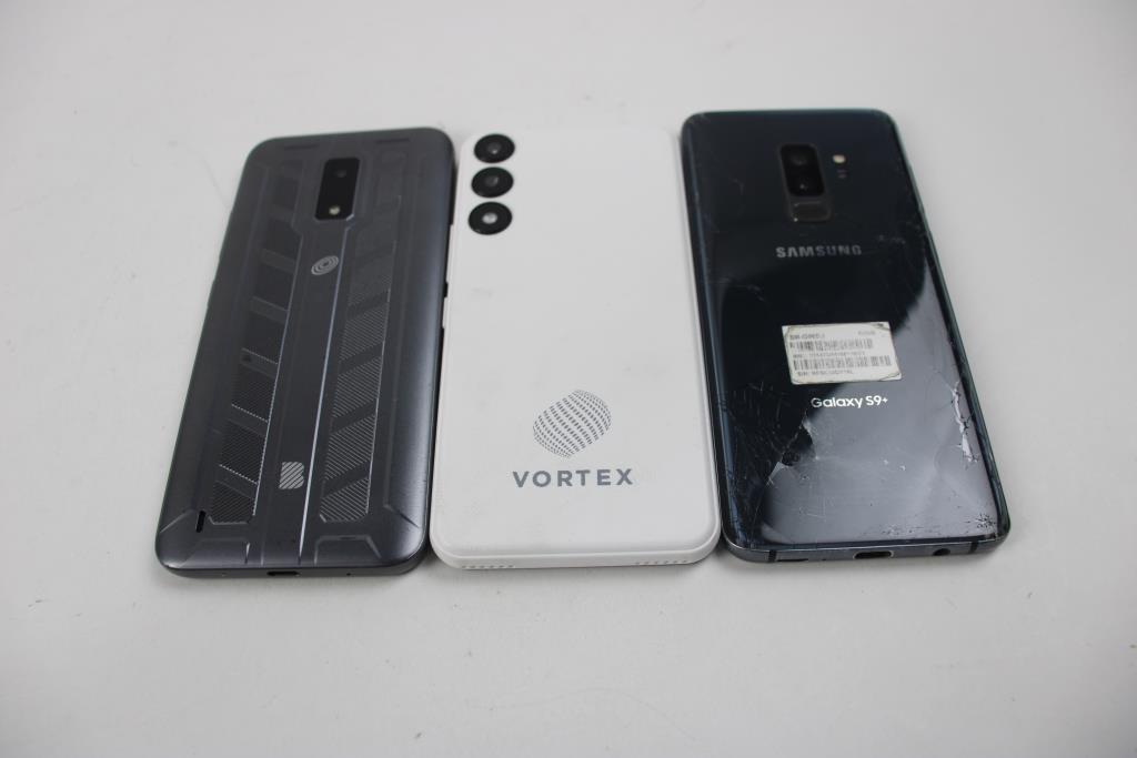 Blu, Vortex, Samsung Cell Phone Lot, 3 Pieces, Sold For Parts ...