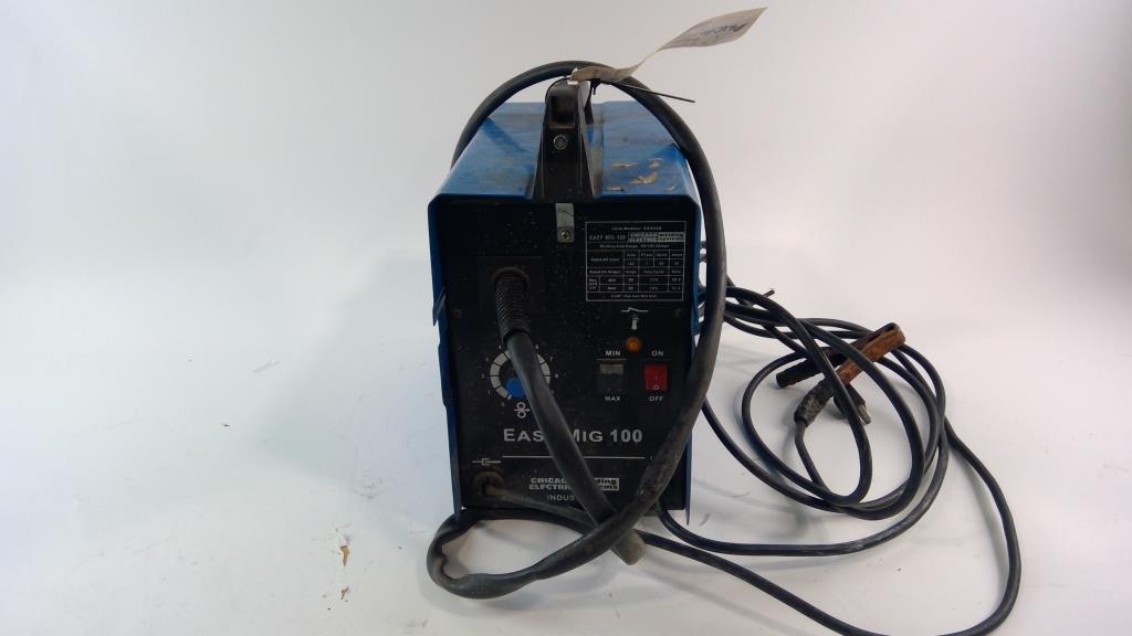 Blue Electric Chicago Mig Welder | Property Room