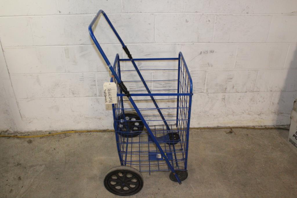 Blue Folding Cart | Property Room