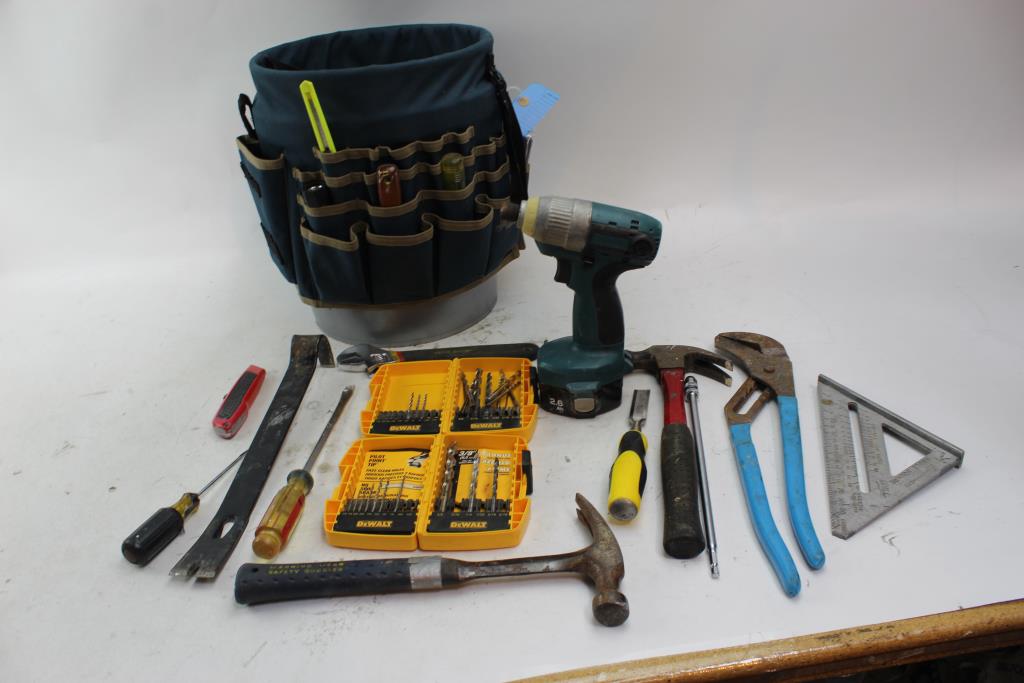 Blue Hawk Bucket Tool Organizer, DeWalt Drill Bits, Hammer And More: 5 ...