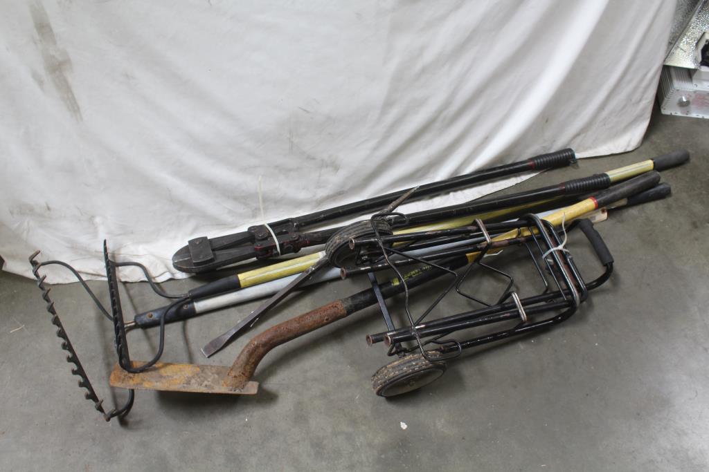 Blue Hawk, True Temper And More Assorted Tools, 5+ Pieces | Property Room