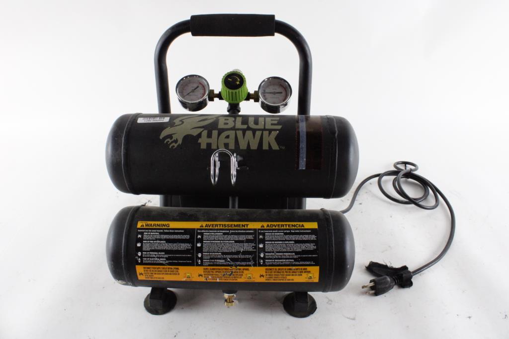 Blue Hwak Air Compressor | Property Room