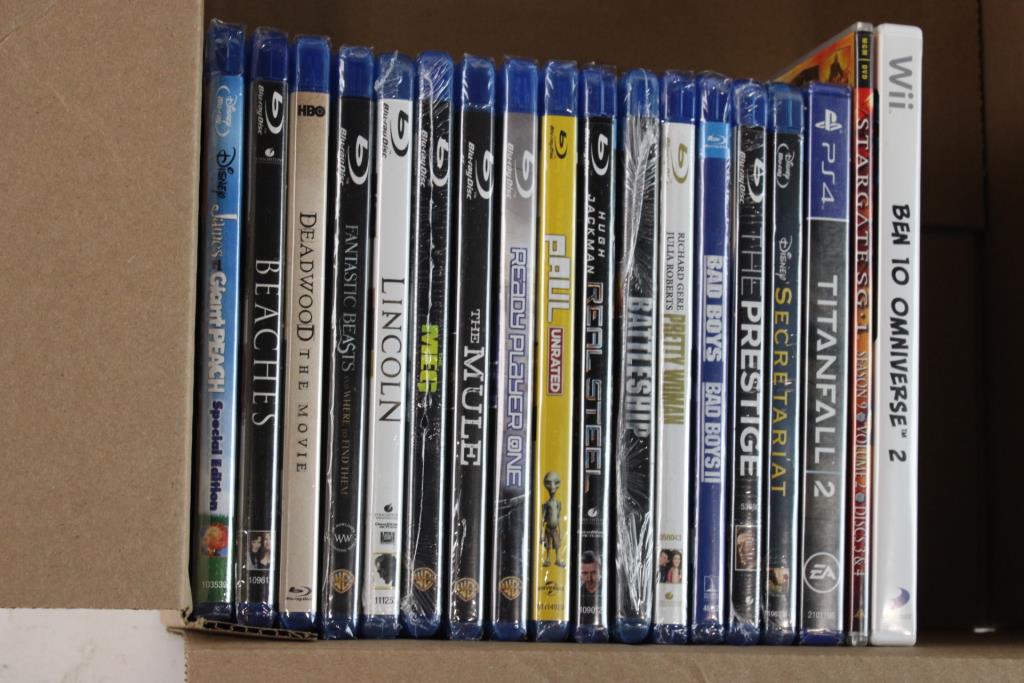 Blu-ray Movies And More, 15+ Pieces | Property Room
