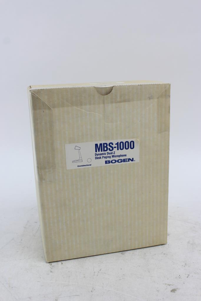 Bogen Desktop Base Microphone MBS-1000 | Property Room