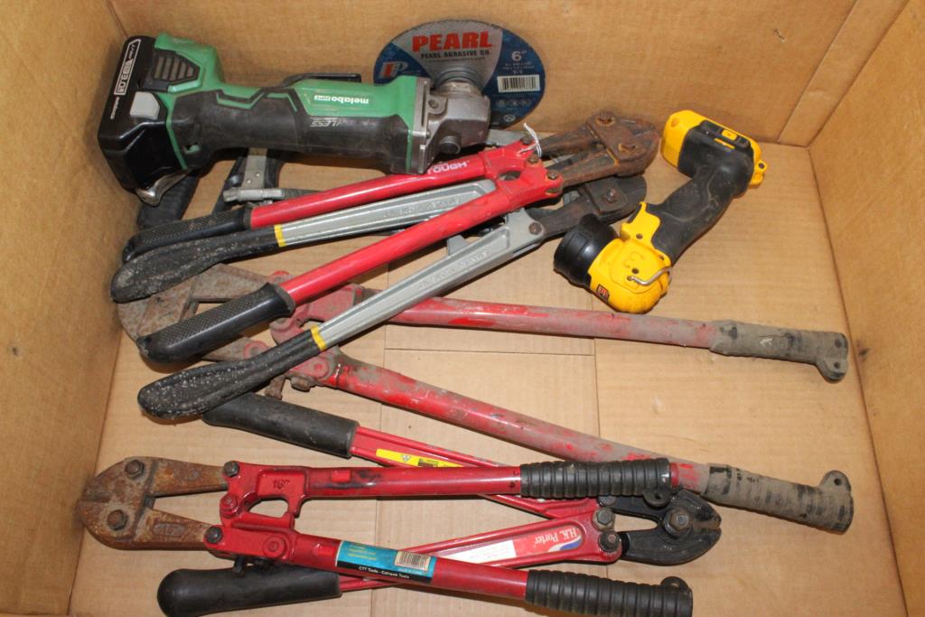 Bolt Cutters, Angle Grinder, And More 5+ Pieces | Property Room