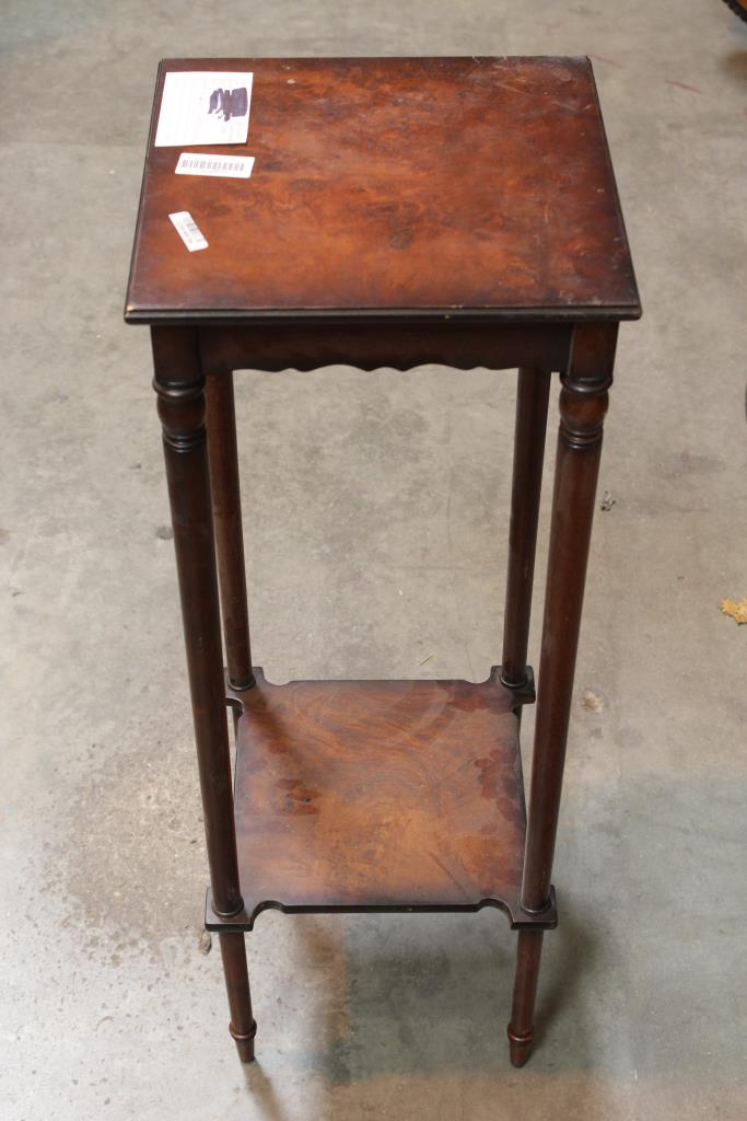 Bombay Company Wooden Square Lampstand | Property Room