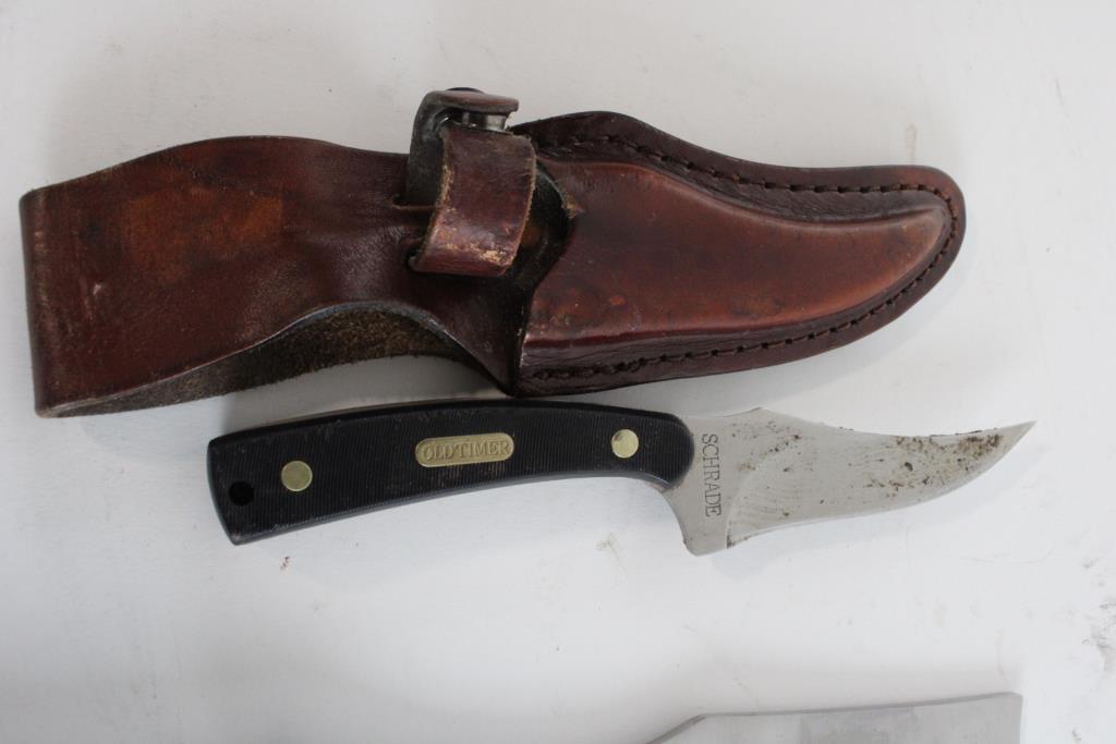 Bone Collector Axe & Schrade Knife, 2 Pieces | Property Room