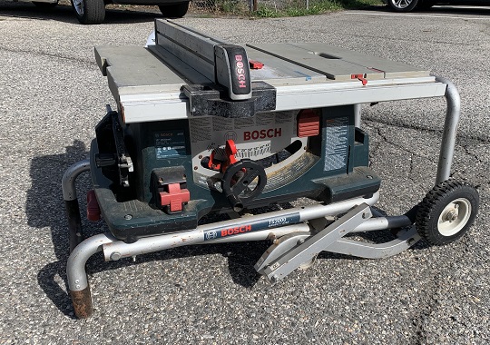 Bosch 4100 10" Portable Table Saw (Peconic, NY 11958) | Property Room