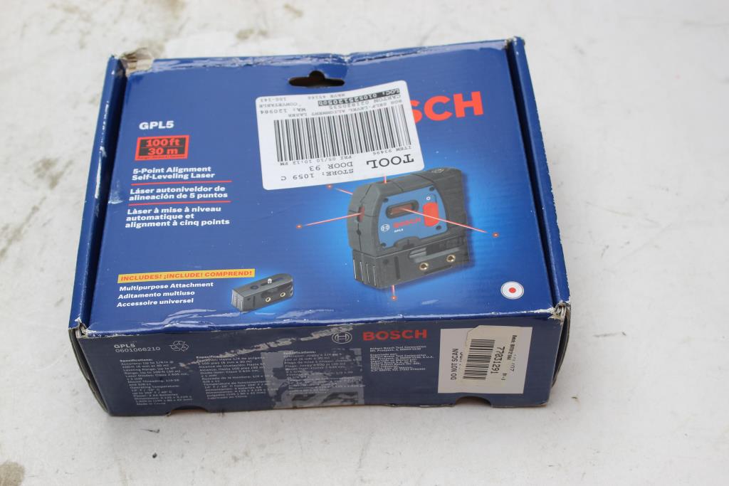 Bosch 5 Point Alignment Self Leveling Laser | Property Room