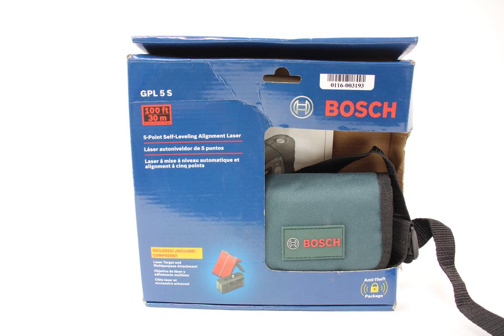 Bosch 5-Point Self-Leveling Alignment Laser | Property Room