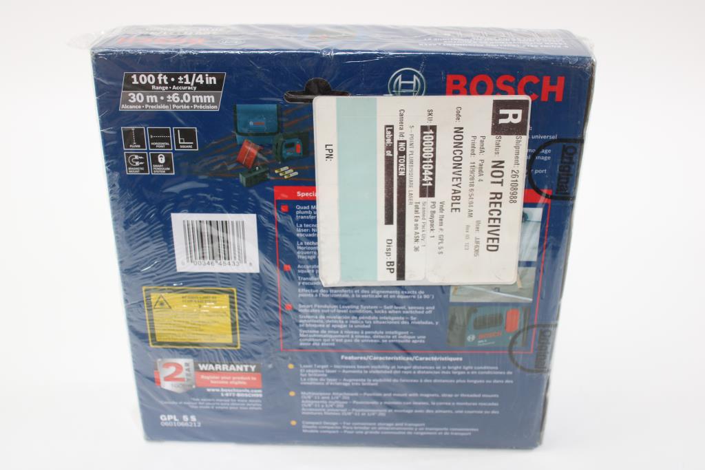 Bosch 5-Point Self-Leveling Alignment Laser | Property Room
