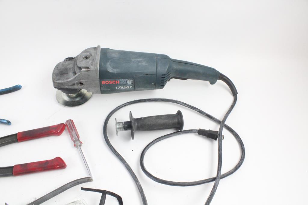 Bosch Grinder And More, In Backpack, 7+ Pieces | Property Room