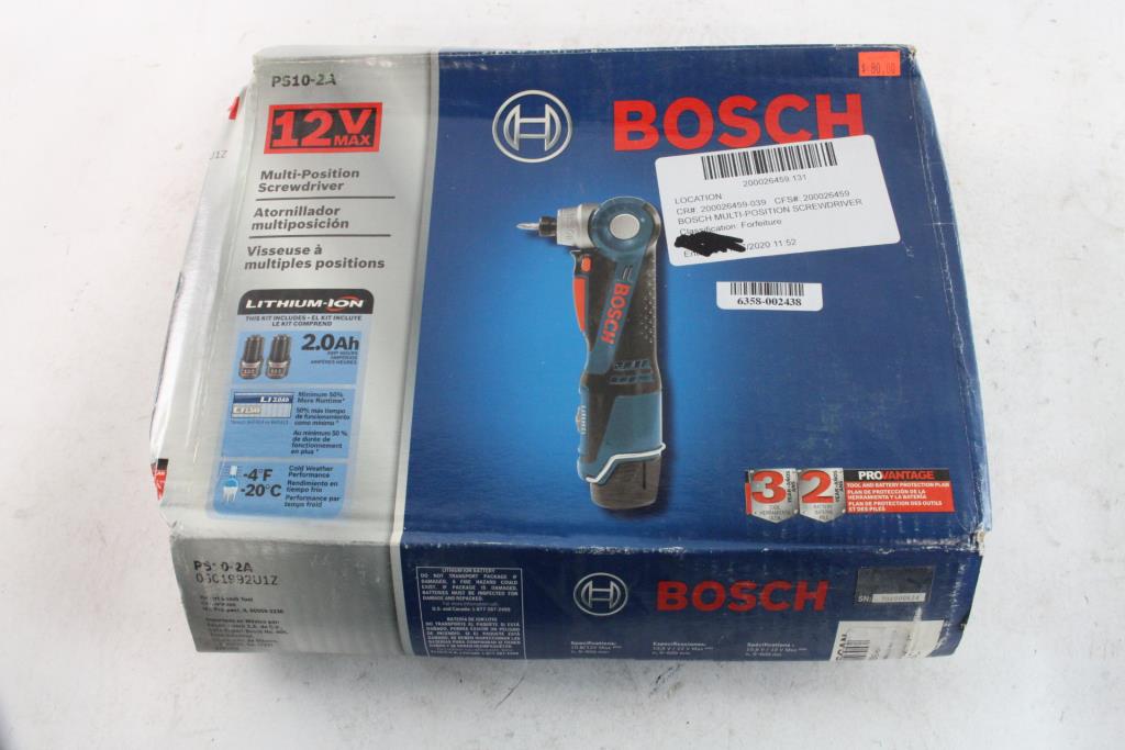 Bosch Multi-Position Screwdriver | Property Room