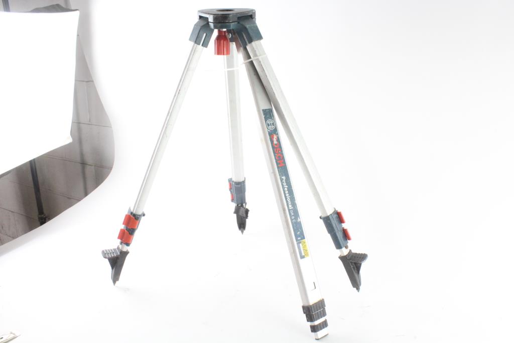 Bosch Rotary Level Kit, With Extendable Measuring Pole And Tripod ...
