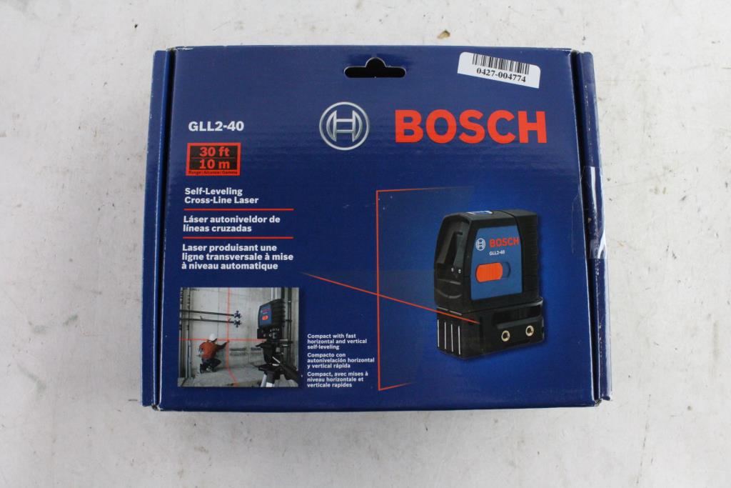 Bosch Self-Leveling Cross-Line Laser Tool | Property Room