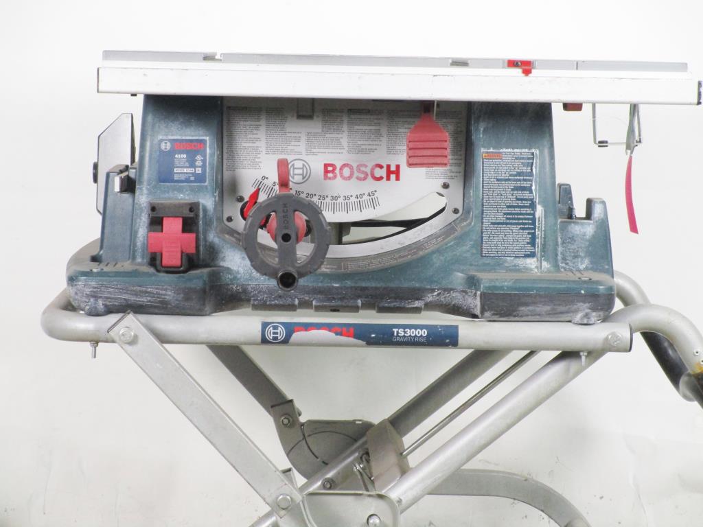Bosch Table Saw With Cart | Property Room