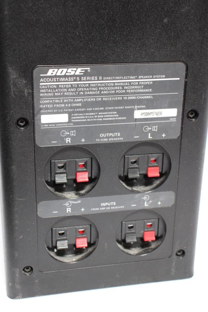 Bose Acoustimass 5 Series II Speaker | Property Room