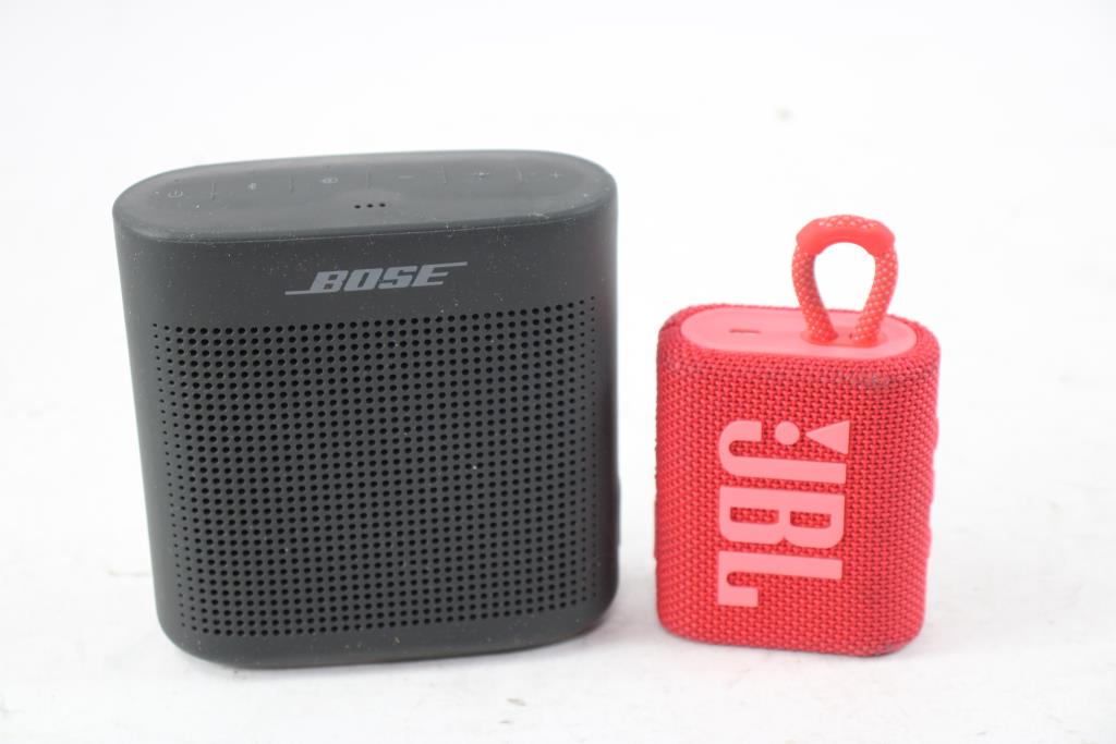 Bose And JBL Bluetooth Speakers, 2 Pieces | Property Room
