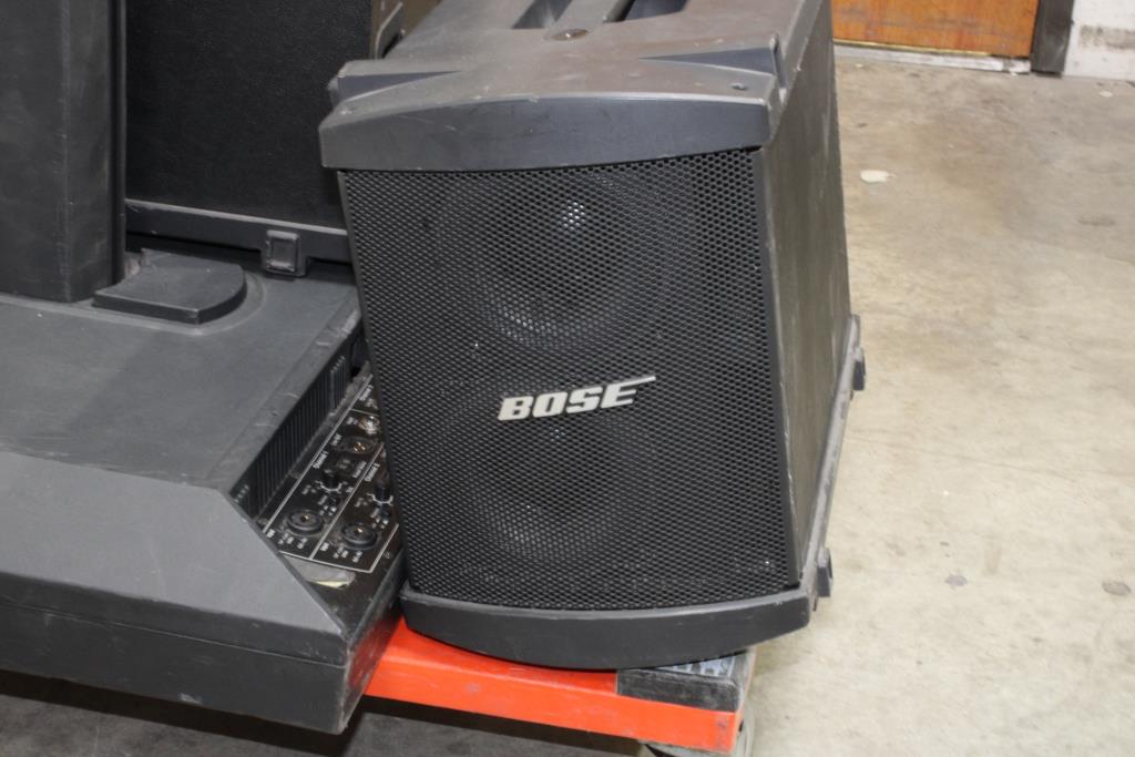 Bose PA System W/ 2 Speakers | Property Room